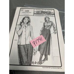 Ann Person | Other | Ann Person Collectibles Paris Blouse Sewing ...